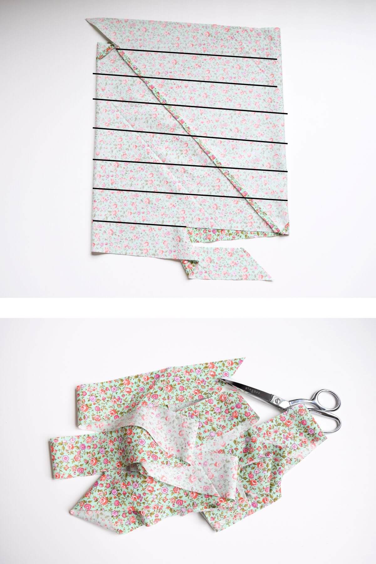 How to Make Continuous Bias Binding for a Quilt - Wildish Acres